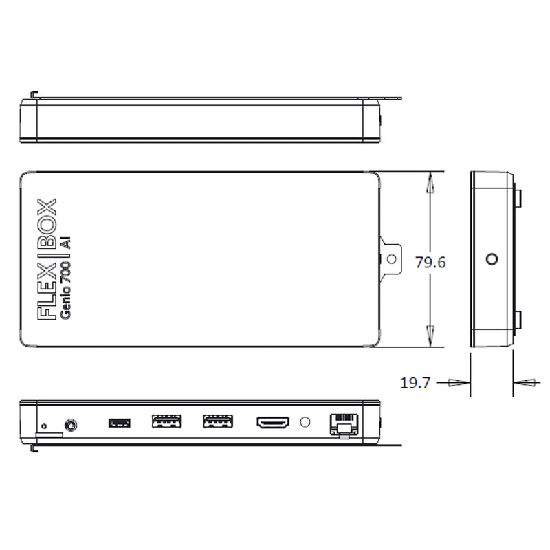 FlexBOX Genio 700 AI - SIT – INSTORESCREEN